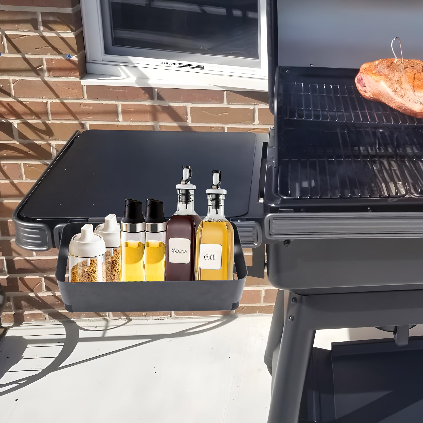 Snapklik.com : Storage Bin And 3 Pcs Hooks For Traeger Grills, P.A.L ...
