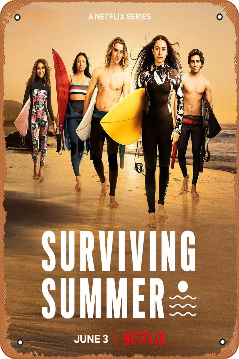 Amazon.com : Surviving Summer (Sky Katz, Kai Lewins) TV Show Poster Tin ...