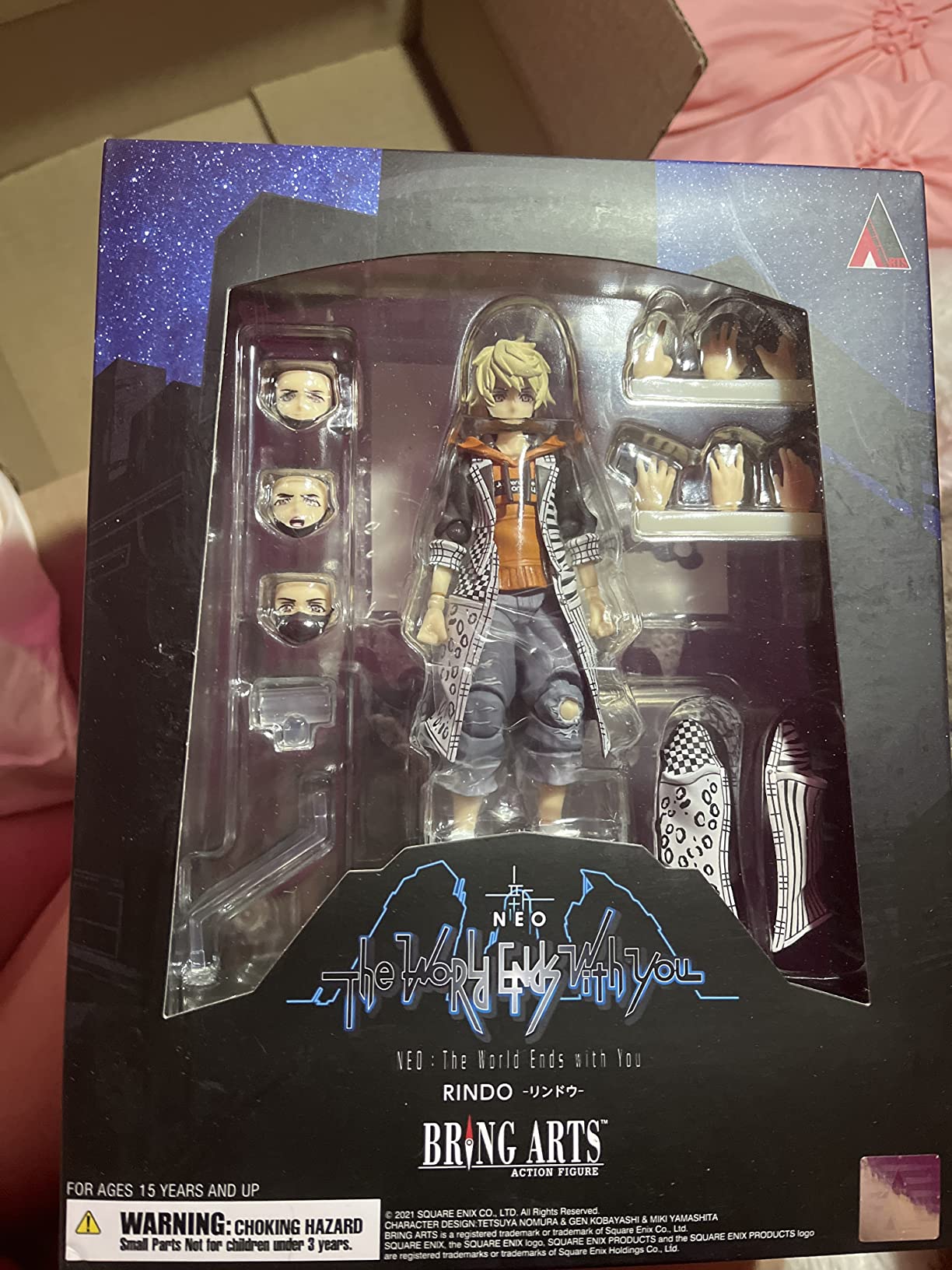 Amazon.com: Square Enix NEO: The World Ends with You: Rindo Bring Arts ...