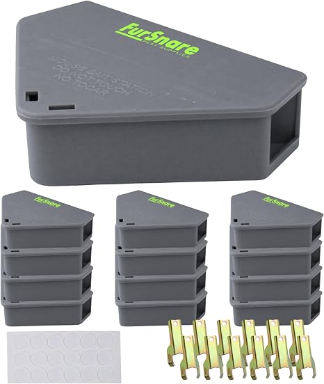 Amazon.com : Mouse Bait Station for Outdoor & Indoor with Keys - Mice ...