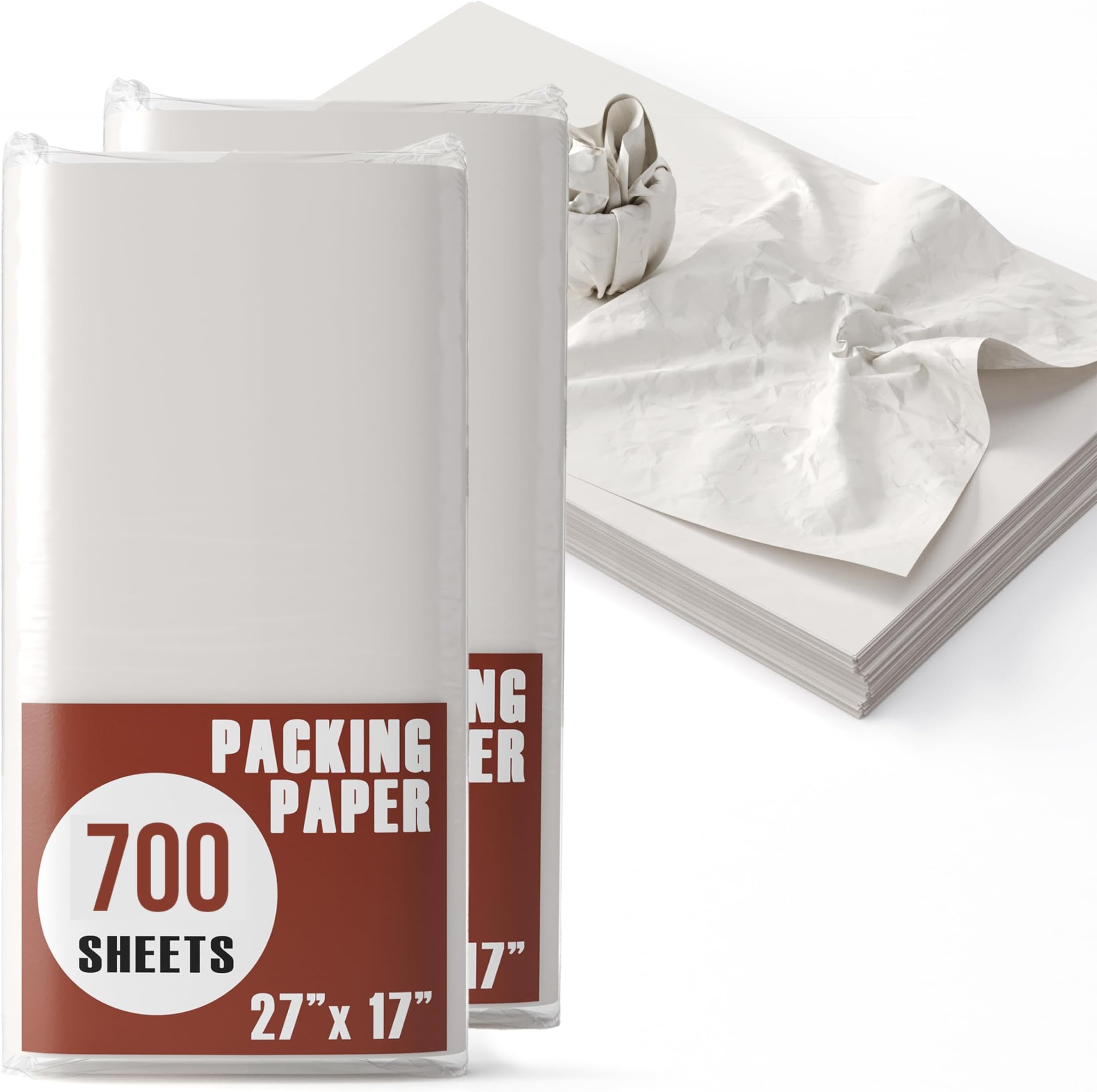 Amazon.com: 700 Newsprint Packing Paper for Moving 27" x 17" Moving ...