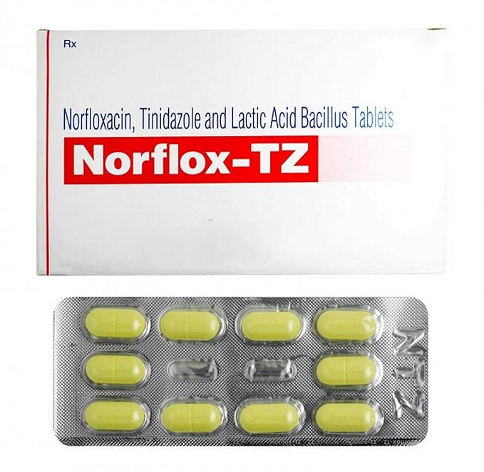 NORFLOX-TZ - Strip of 10 Tablets : Amazon.in: Health & Personal Care