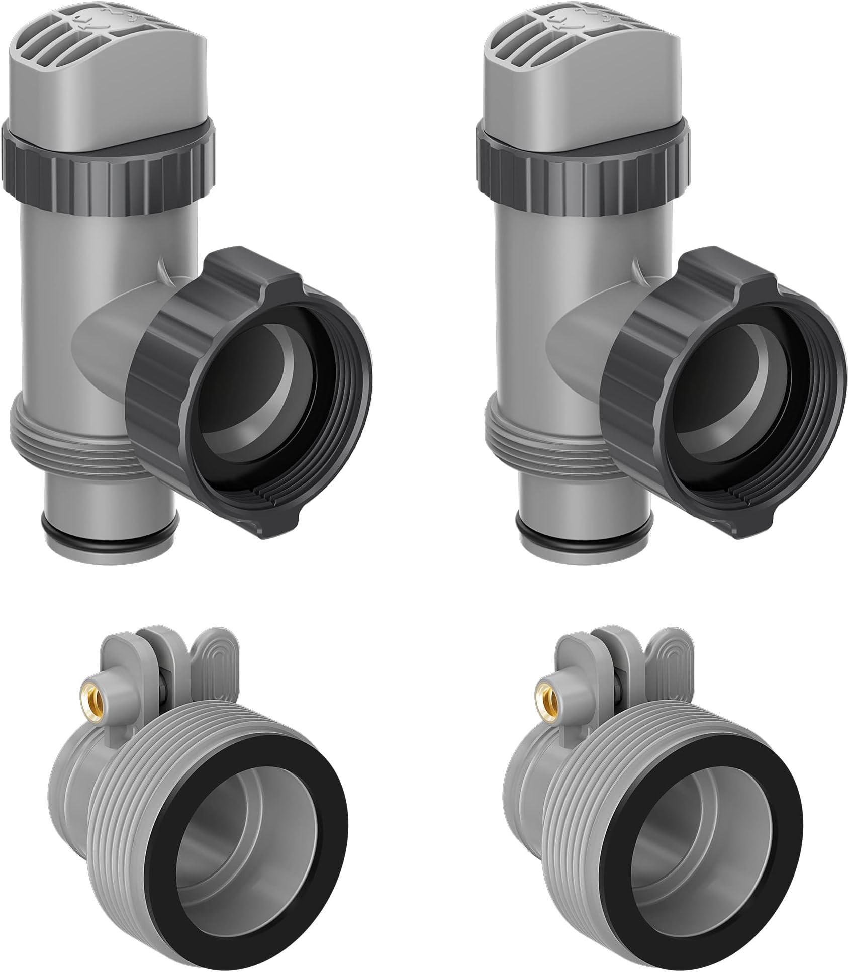 Amazon.com: Wauebuly Shut Off Valve for Above Ground Pool, Plunger ...