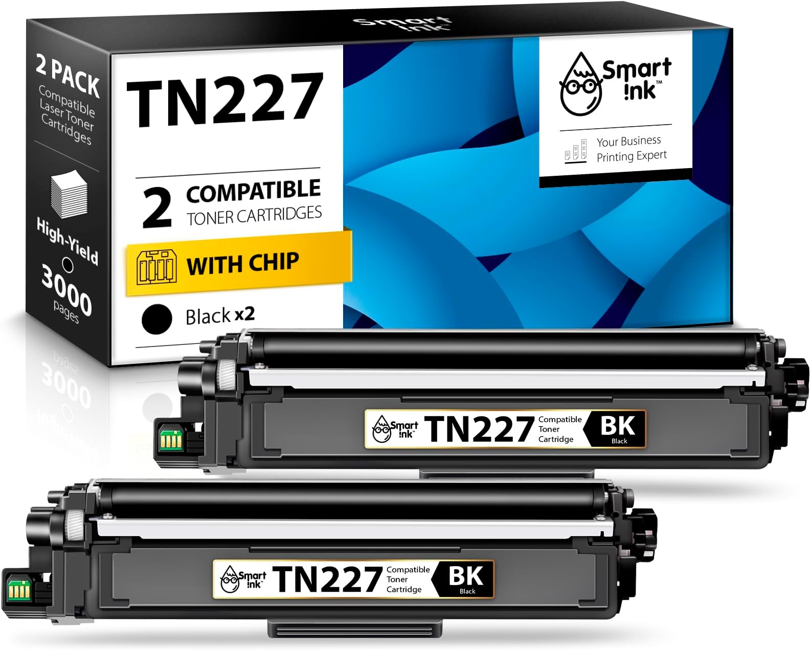 Smart Ink Compatible Toner Cartridge Replacement for Brother TN223 ...