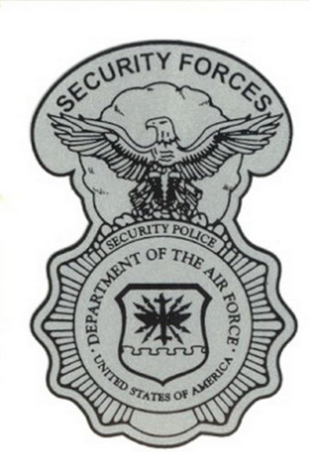 Amazon.com: Air Force Security Forces Shield Decal Sticker : Sports ...