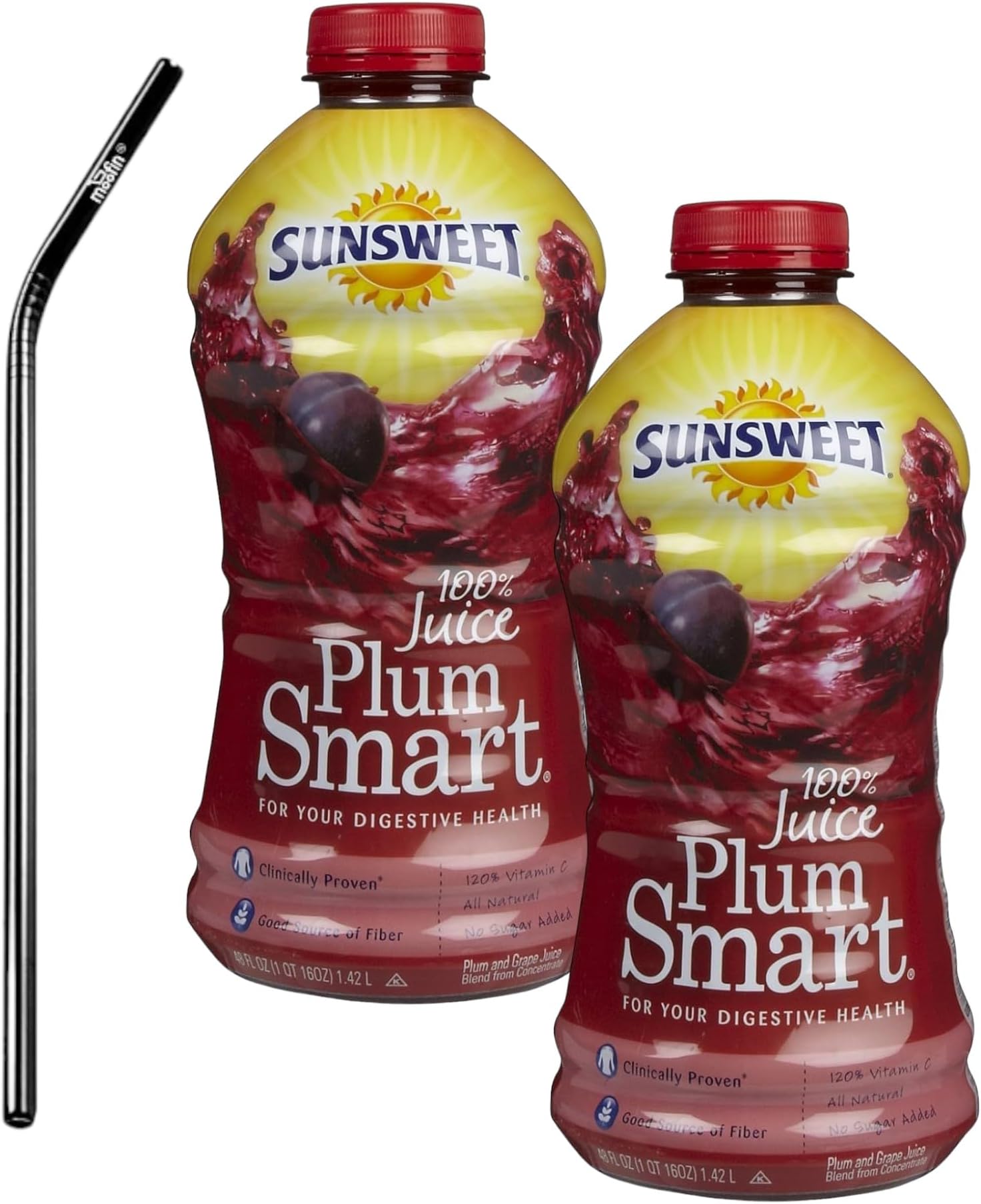 Amazon.com : Sunsweet Plum Smart Light Juice-48 oz : Fruit Juices ...