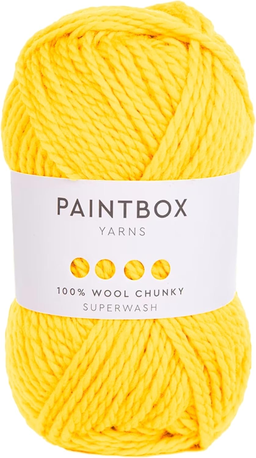 Amazon.com: Paintbox Yarns 100% Wool Chunky Superwash Yarn 3.53oz (100g ...
