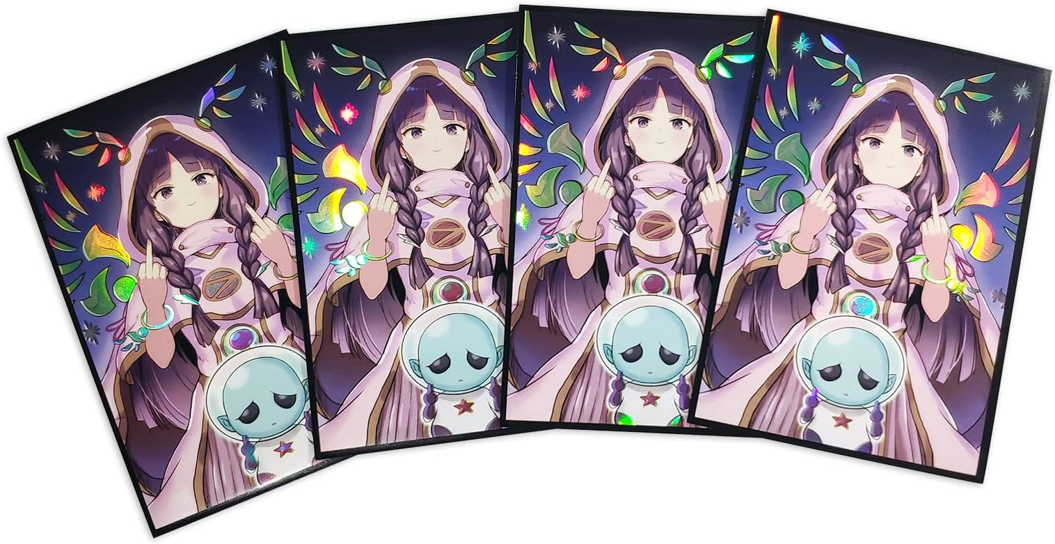 Amazon.com: 60PCS Art Anime Card Sleeves Yu-Gi-Oh Card Shield Board ...