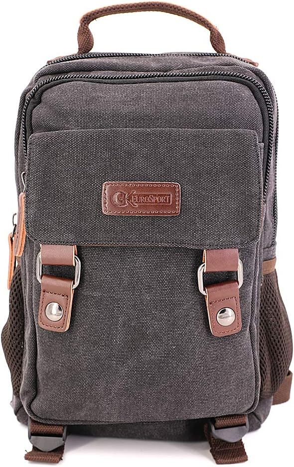 Amazon.com | GK Eurosport Canvas 2 in 1 Campus Backpack Right or Left ...