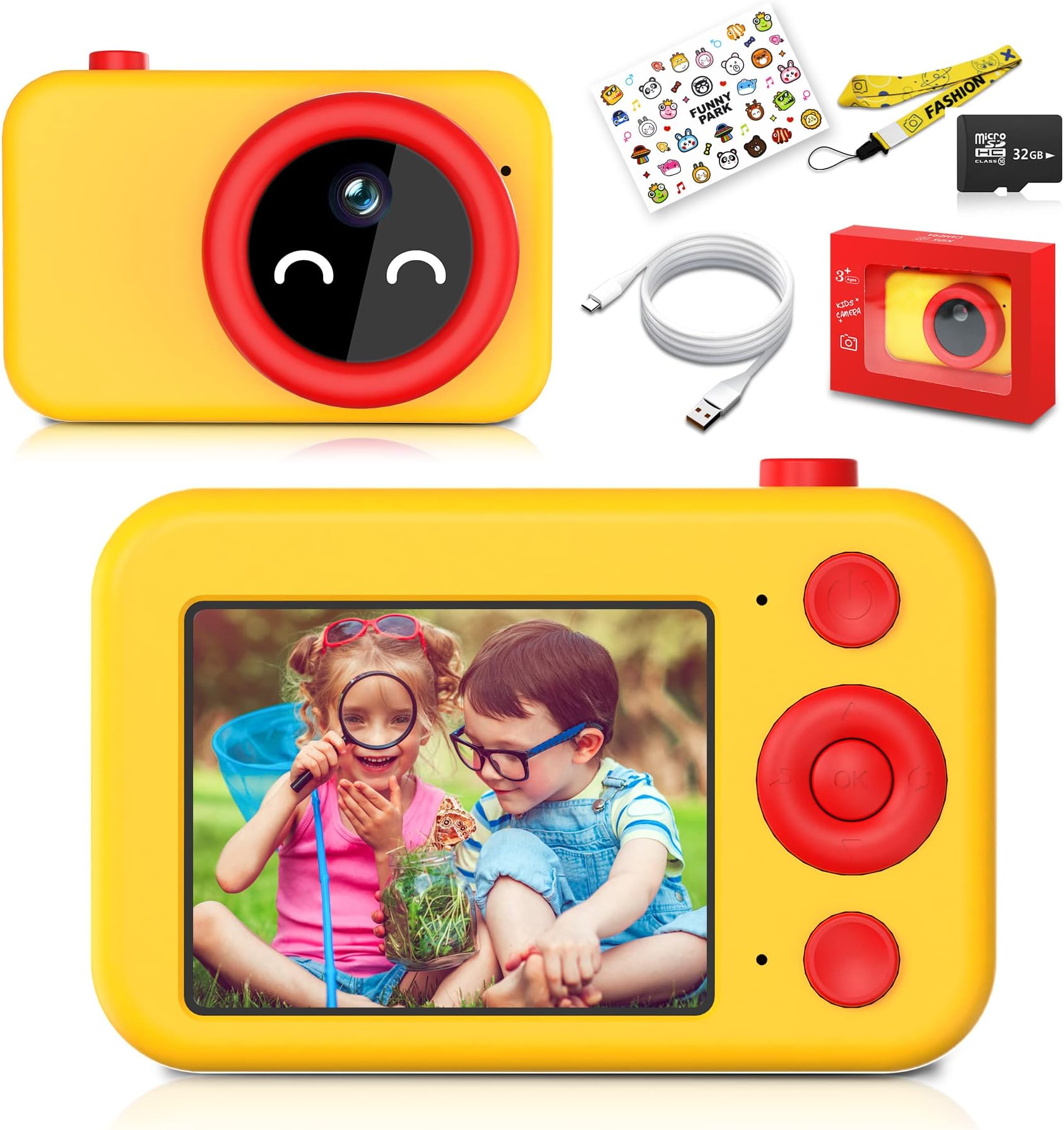 Amazon.com : ekids Pokemon Kids Camera with SD Card, Digital Camera for ...