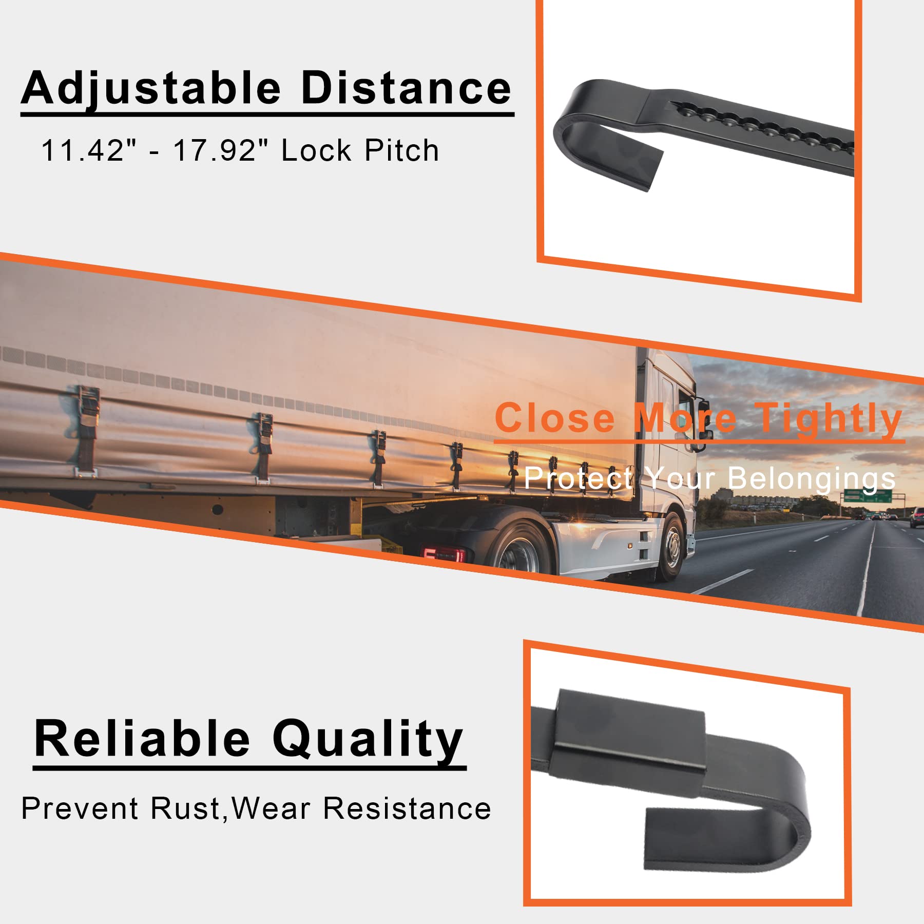 Snapklik.com : Shipping Container Lock - Adjustable Steel Heavy Duty ...