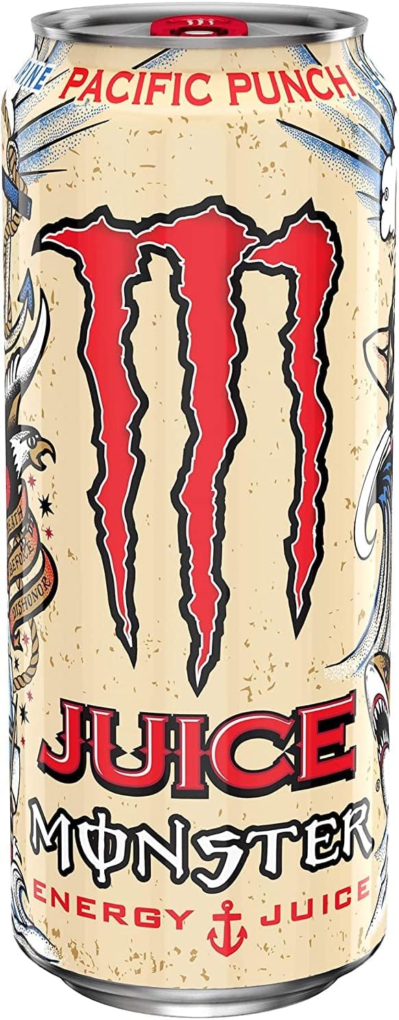 Amazon.com: Monster Energy Juice, Pipeline Punch,16 Fl Oz (Pack of 24)