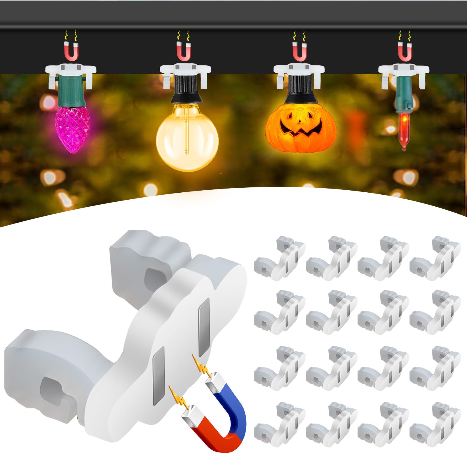 Metal Roof Christmas Light Clip