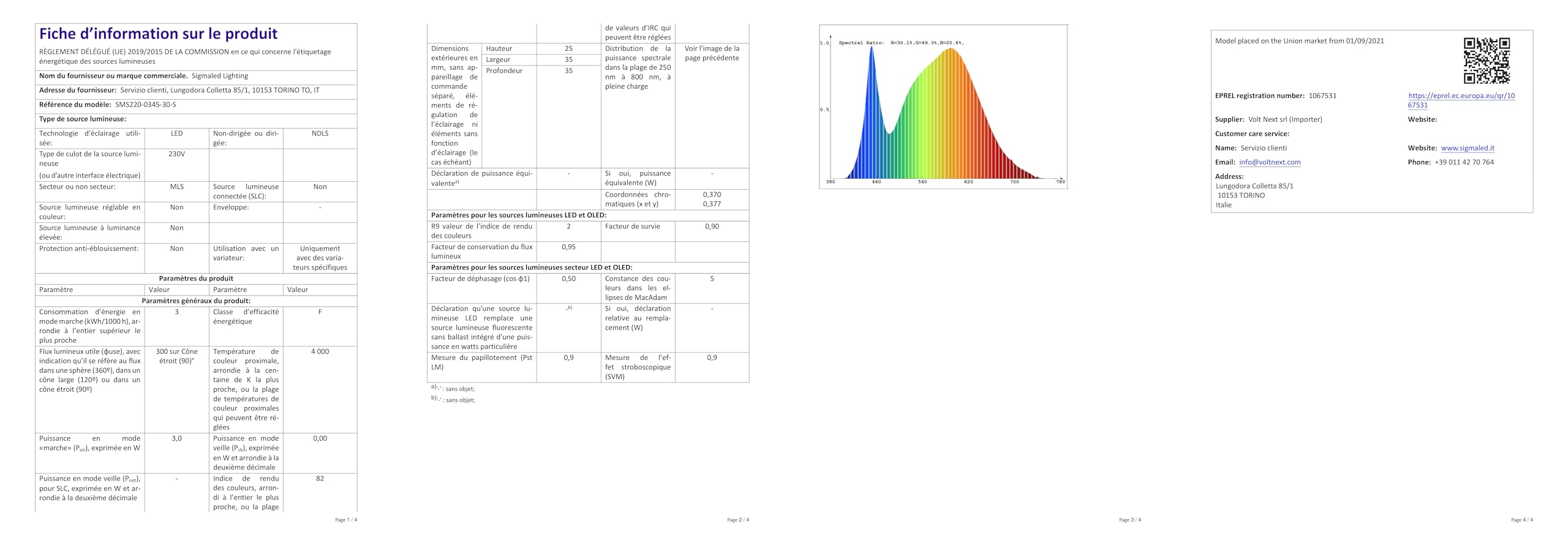 Yangtek 4 x Mini Spot LED Encastré Mini Projecteurs 3W LED Blanc Chaud ...