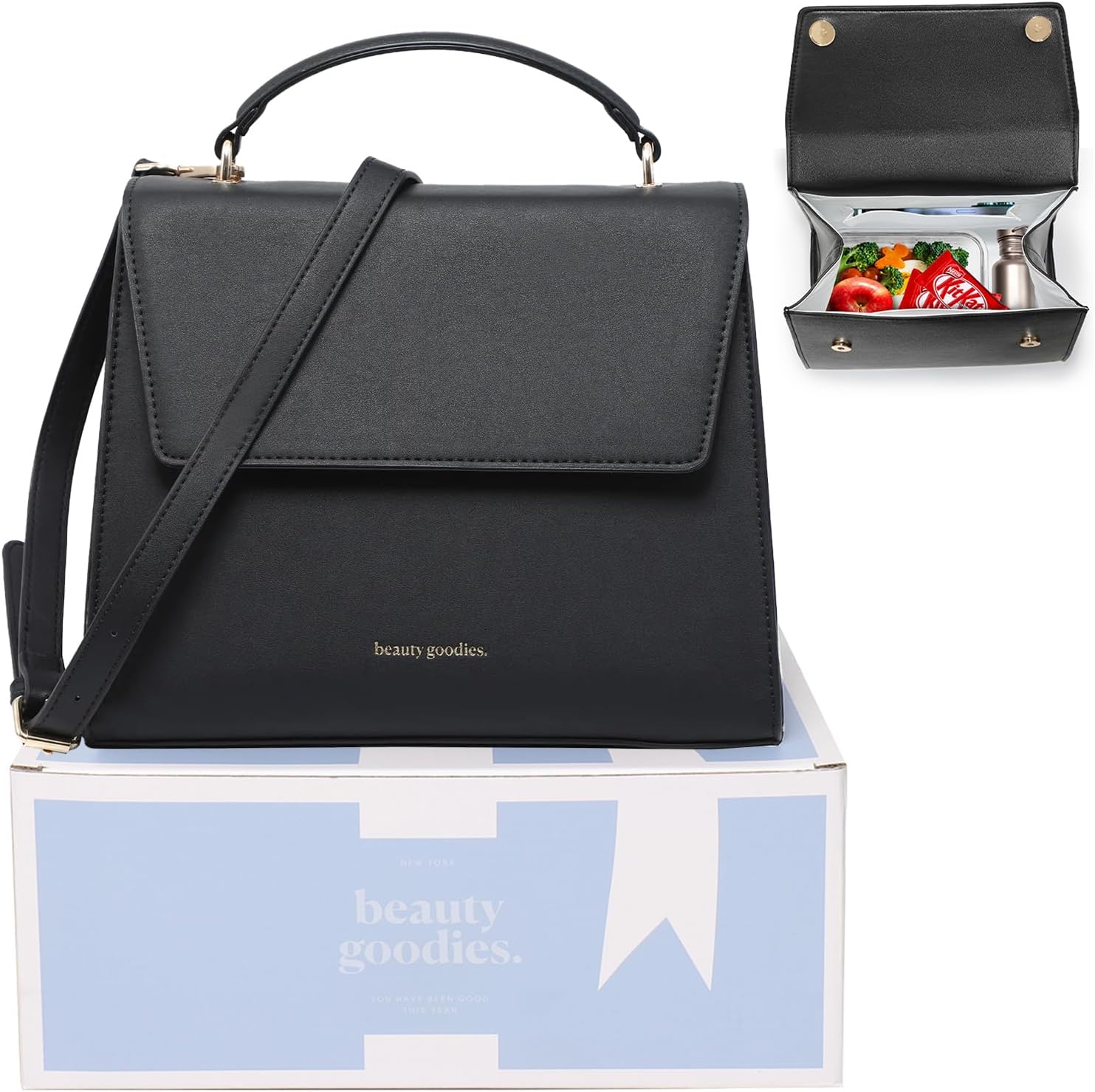 Amazon.com: Modern Picnic Bundle: Large Luncher Bag & Food Container ...