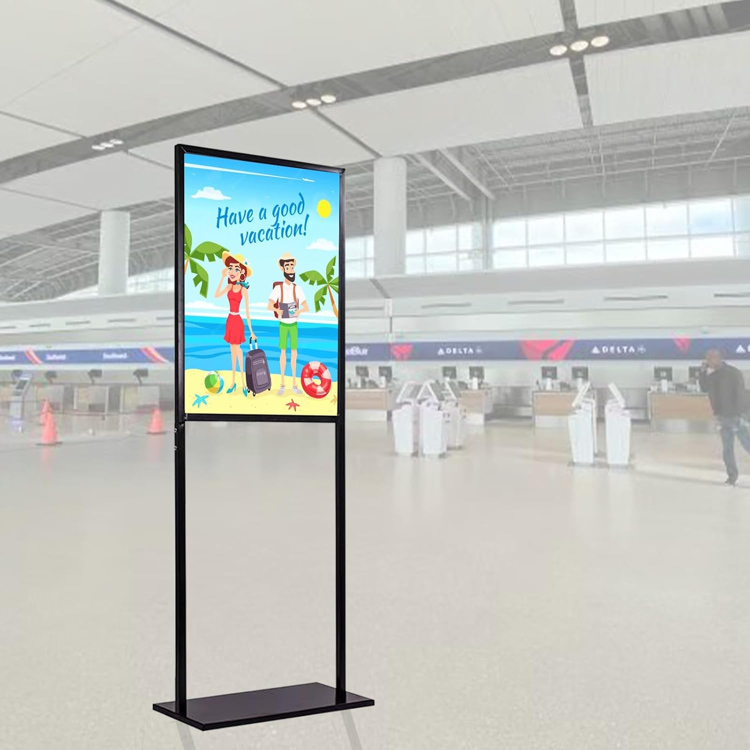 Amazon.com: 4U Media&Displays Poster Board Sign Holder Floor Standing ...
