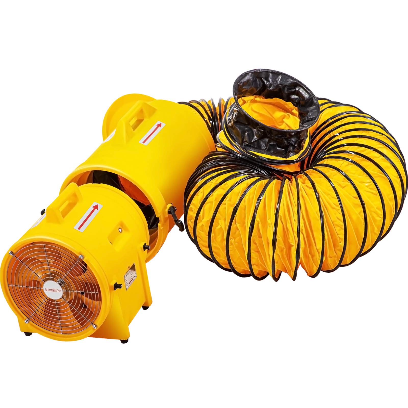 Vevor Plastic Compaxial Blower 8 Confined Space Blower 3450 R ...