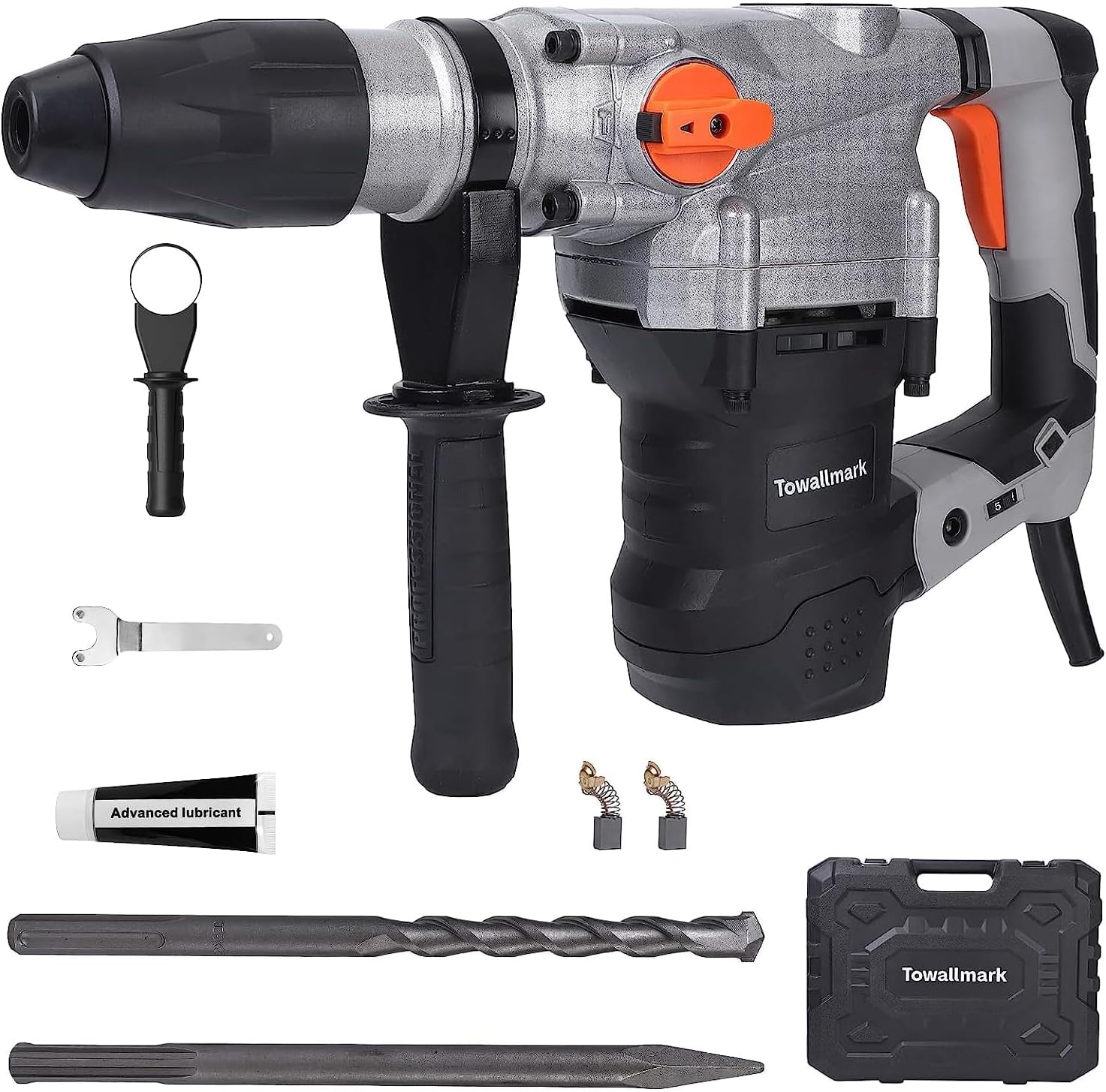 1600W SDS-Max Demolition Jack Hammer Drill, 1-9/16" 13-Amp Corded ...