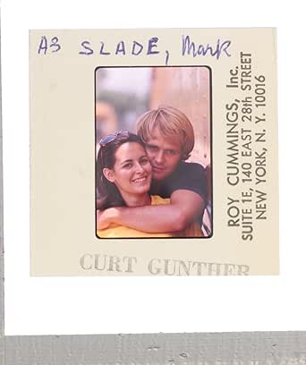 Amazon.com: Slides photo of American actor Mark Slade with his wife ...