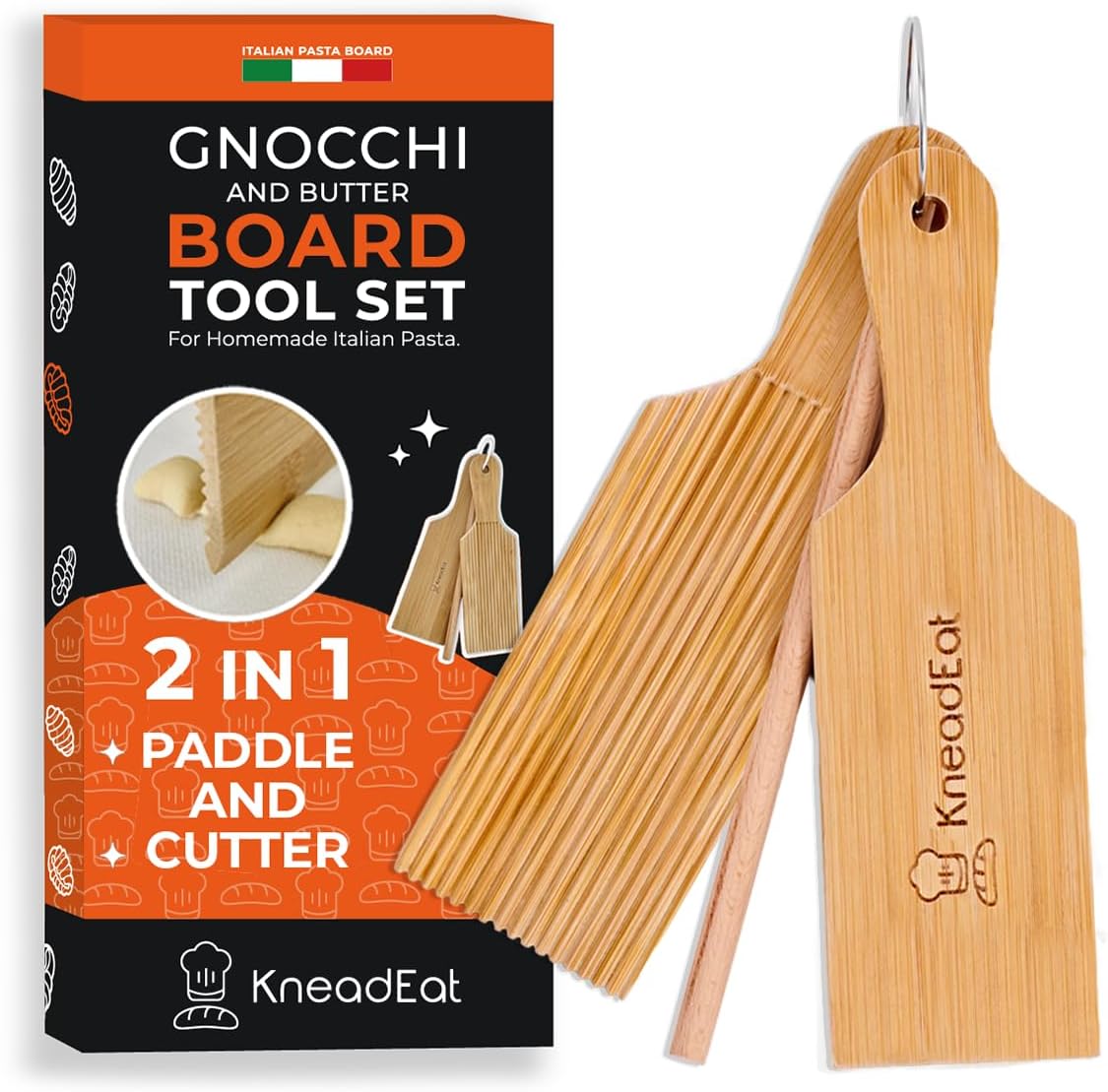 Amazon.com: Gnocchi Board - Hand Crafted in USA of American Grown ...