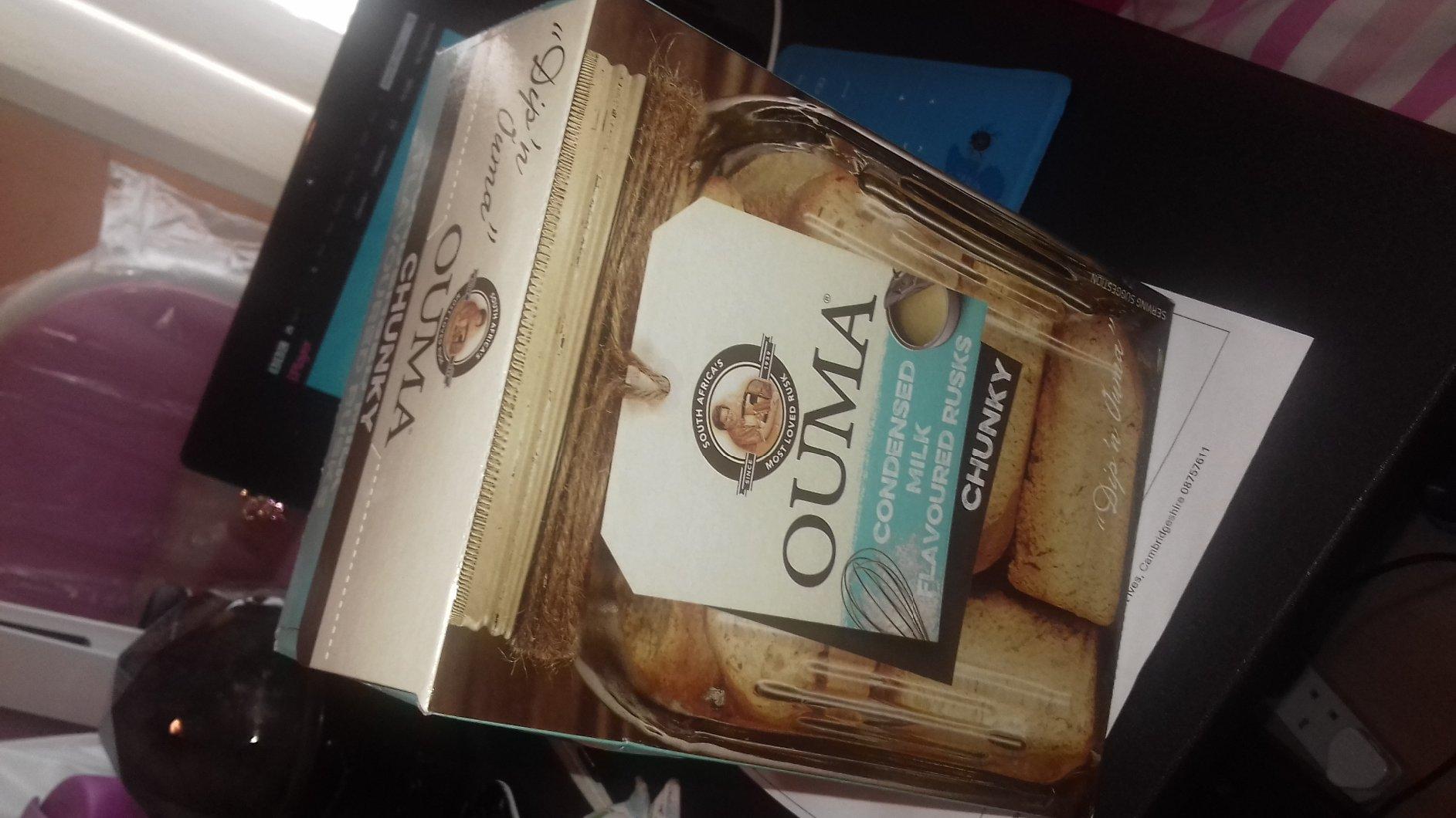 Ouma Condensed Milk Rusks 500g - South African Rusks , The best dunking ...