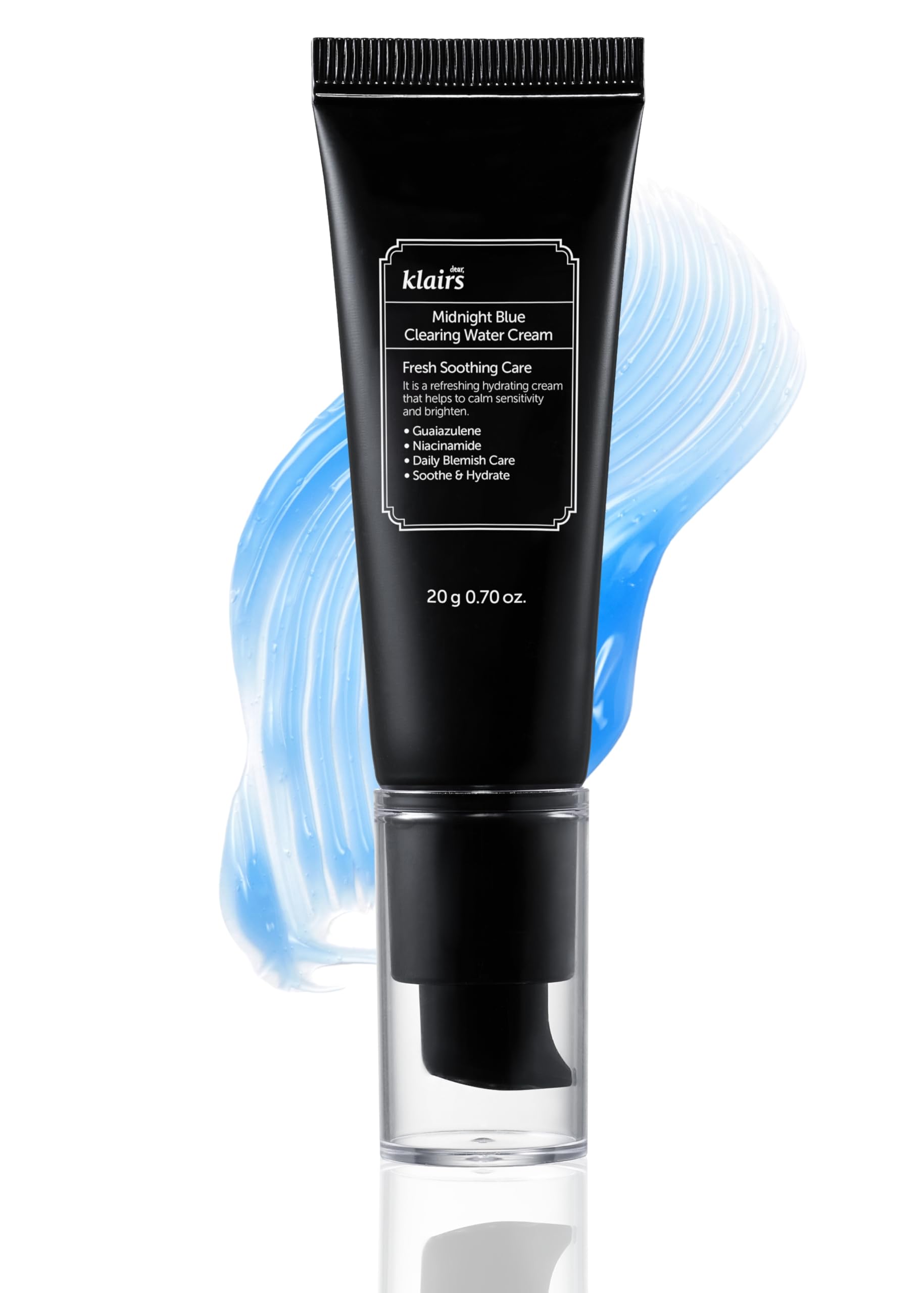 Amazon | 敏感肌 水分クリーム [クレアス (Klairs)] 肌トラブル 保湿 ミッドナイトブルー クリアリング ウォーター クリーム 50g 日焼け後ケア 赤み スキンケア EGF ...