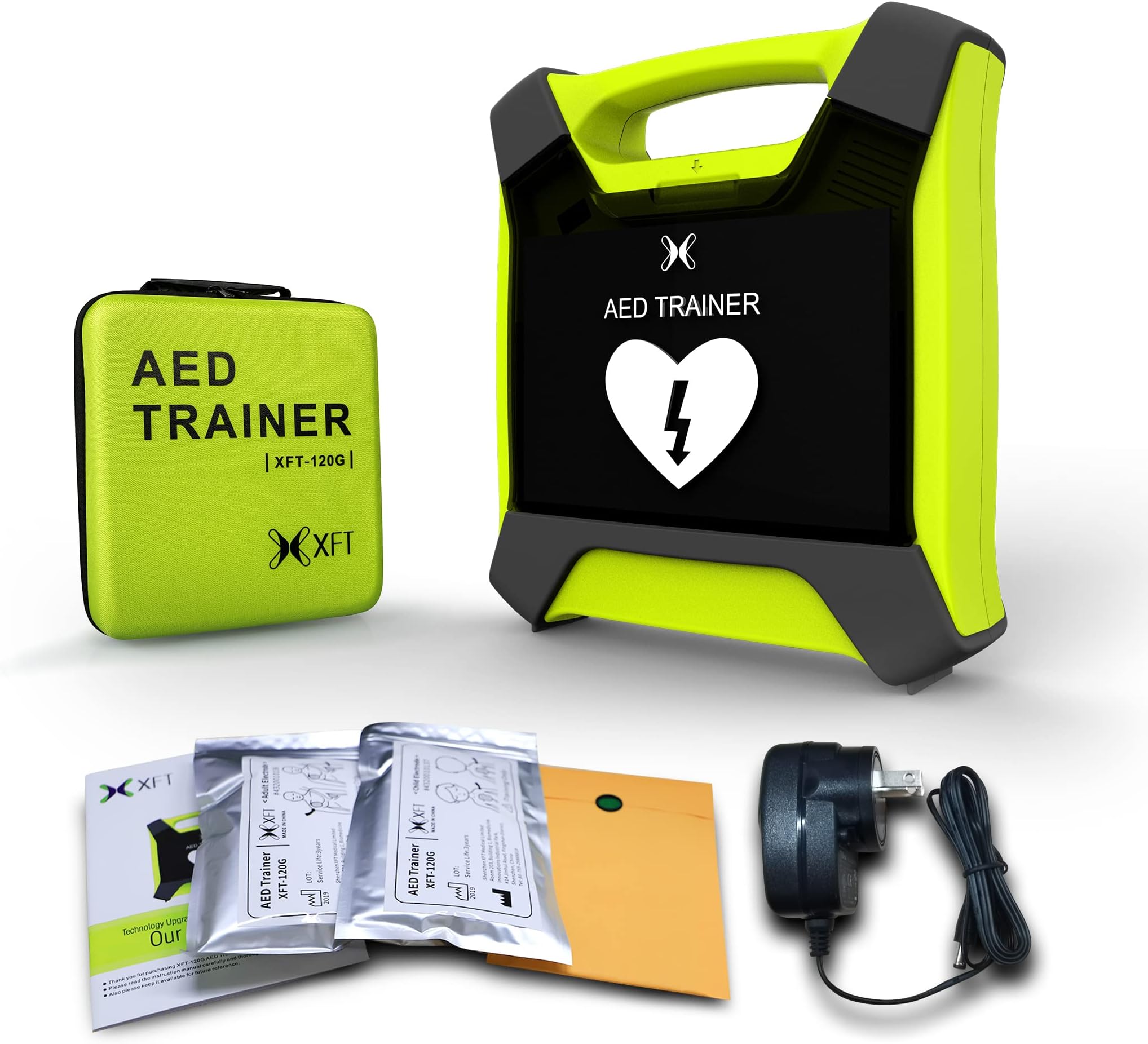 Amazon.com: AED Trainer, XFT Professional AED Training Kit CPR Training ...