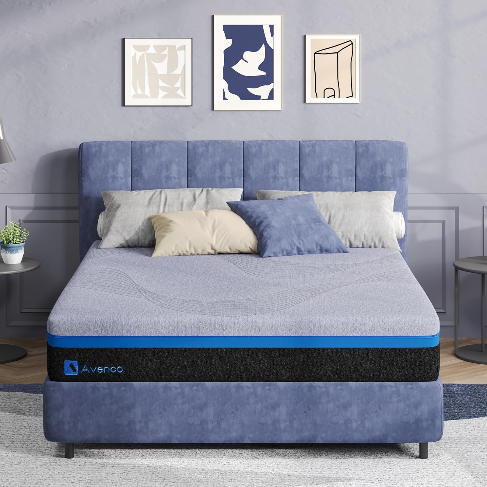Amazon.com: Olee Sleep 10 Inch New Safe Comfort Memory Foam Mattress ...