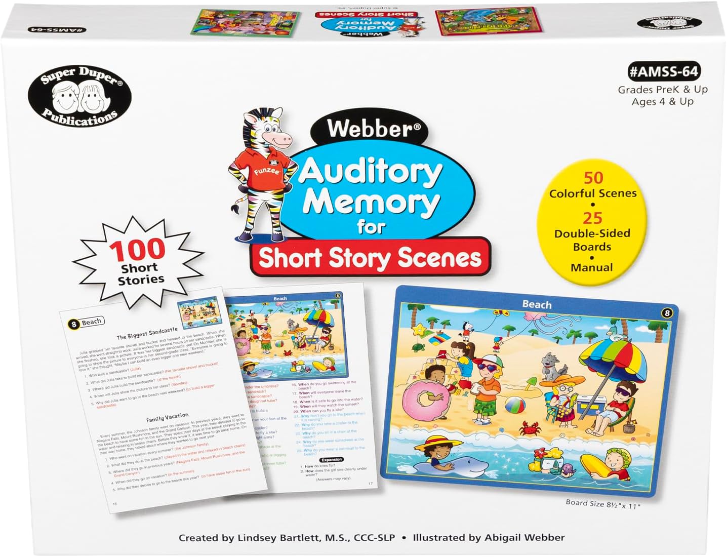 Super Duper Publications | Webber® Auditory Memory for Short Story ...