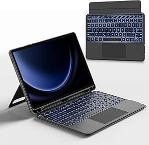 Amazon.com: nimin Detachable Keyboard Cases for 12.4-inch Samsung ...