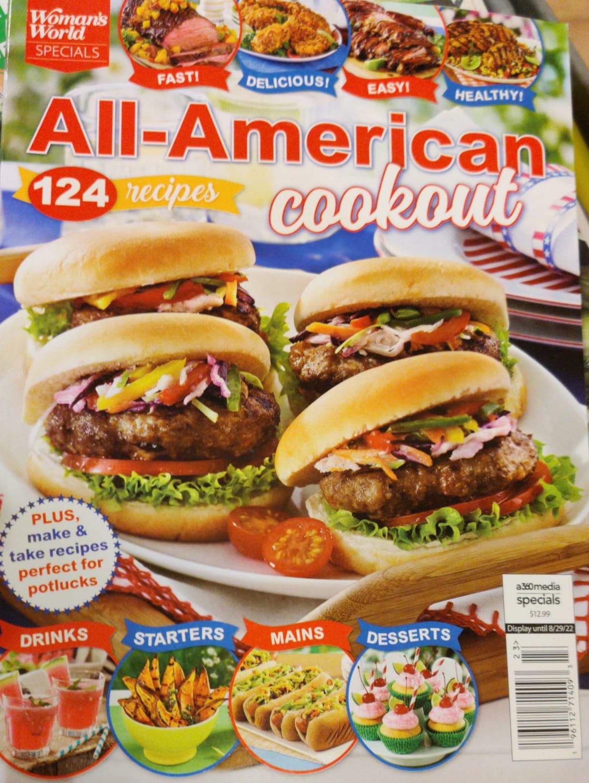 All American Cookout Magazine Issue - 23 124 Recipes: Amazon.com: Books