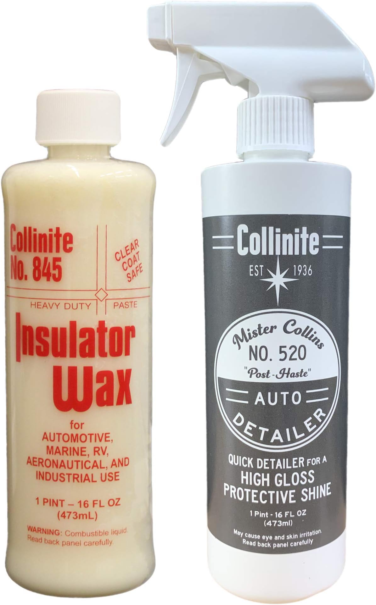 Collinite 845 Insulator Wax, 473 ml, white : Amazon.co.uk: Automotive