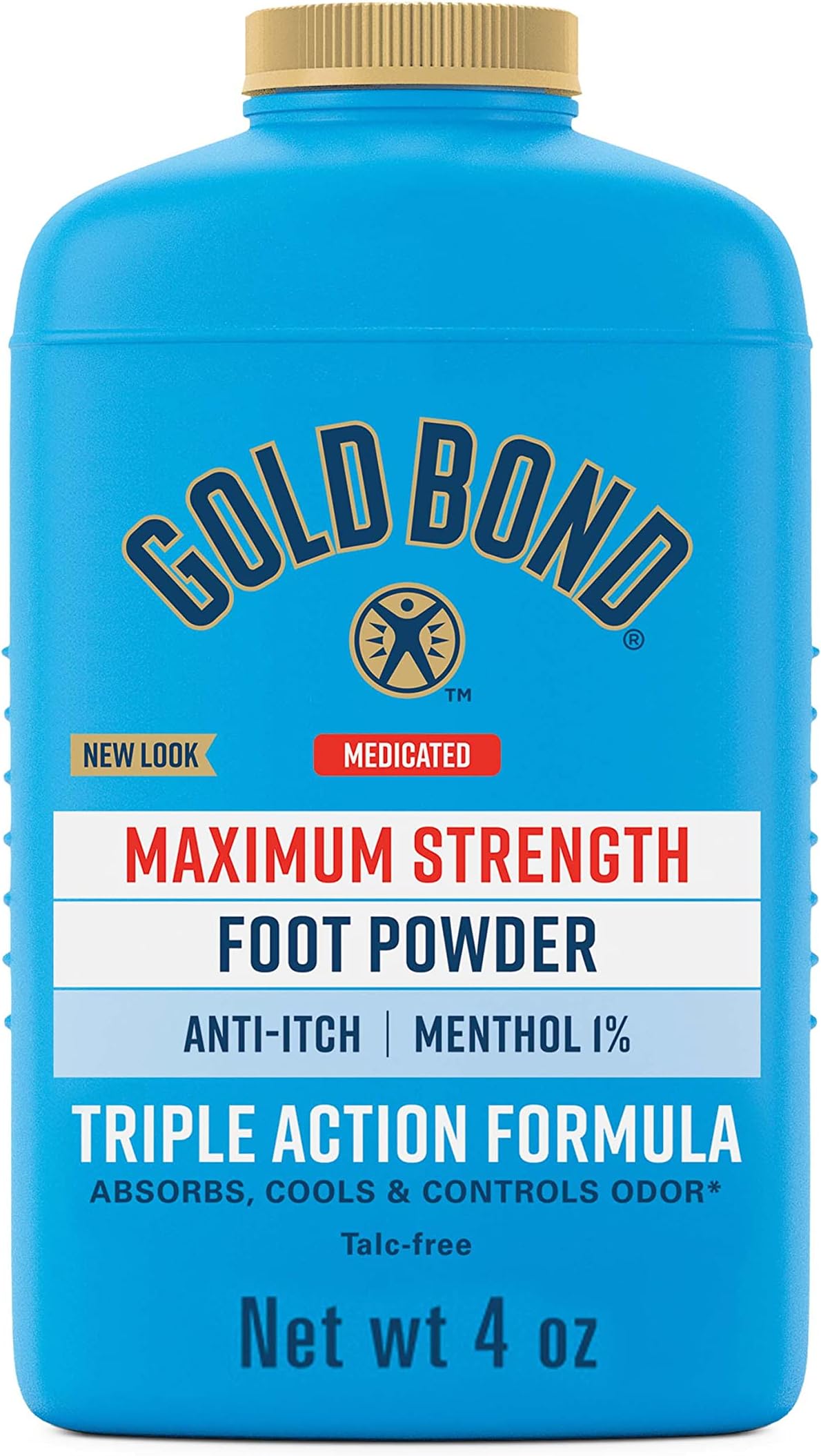 Amazon.com: Gold Bond Medicated Foot Powder 10 oz., Maximum Strength ...