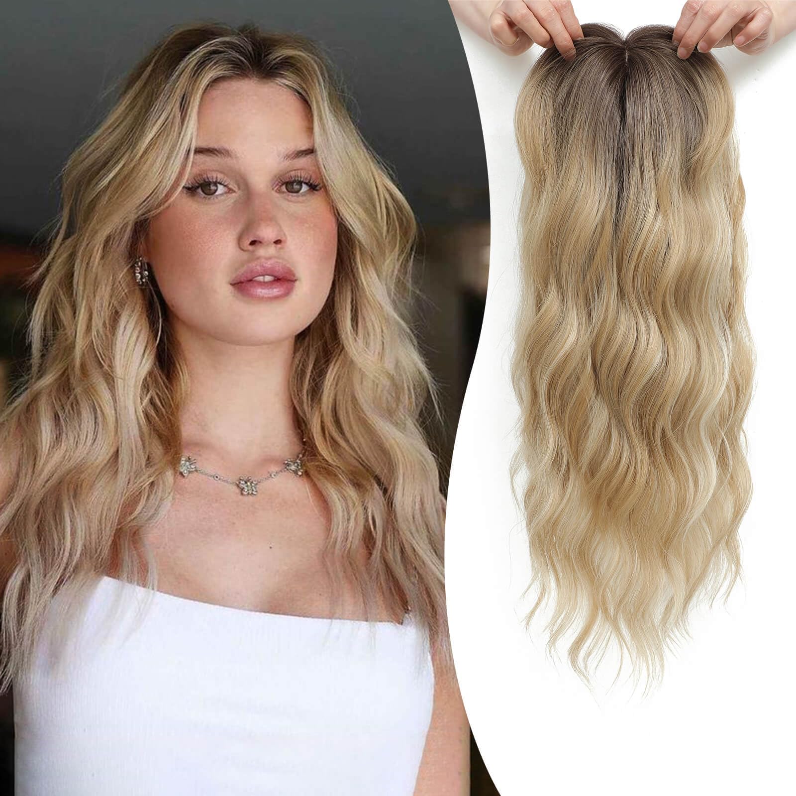 Amazon.com : MORICHY Hair Toppers for Women Clip in Hair Topper with ...