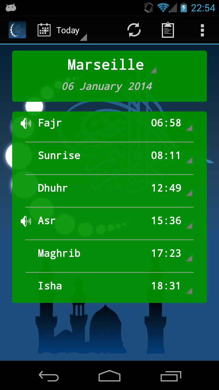 Muslim Salat Times - App on Amazon Appstore