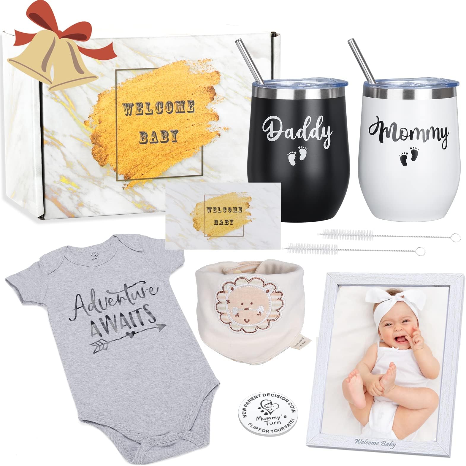 Amazon.com : Pregnancy Gift Set New Parents Gifts for Couples,Christmas ...