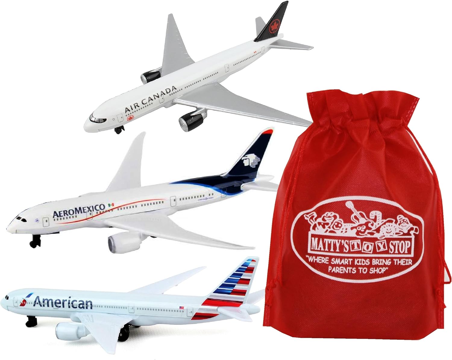 Amazon.com: Matty's Toy Stop Daron American Airlines, Air Canada ...