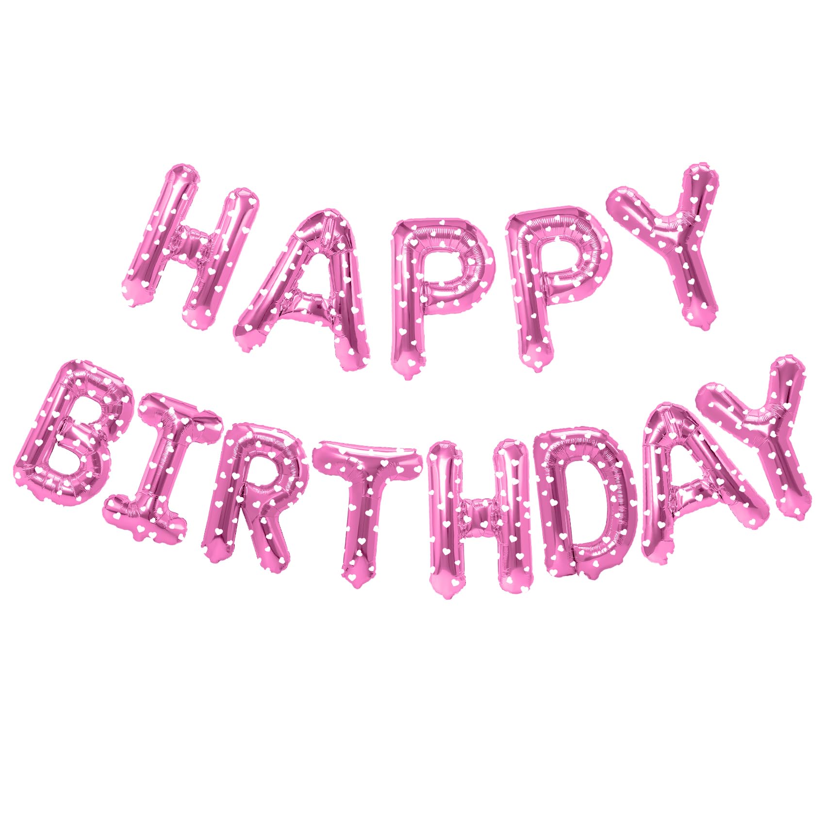 Snapklik.com : Pink Happy Birthday Banner Pink Birthday Decorations Hot ...