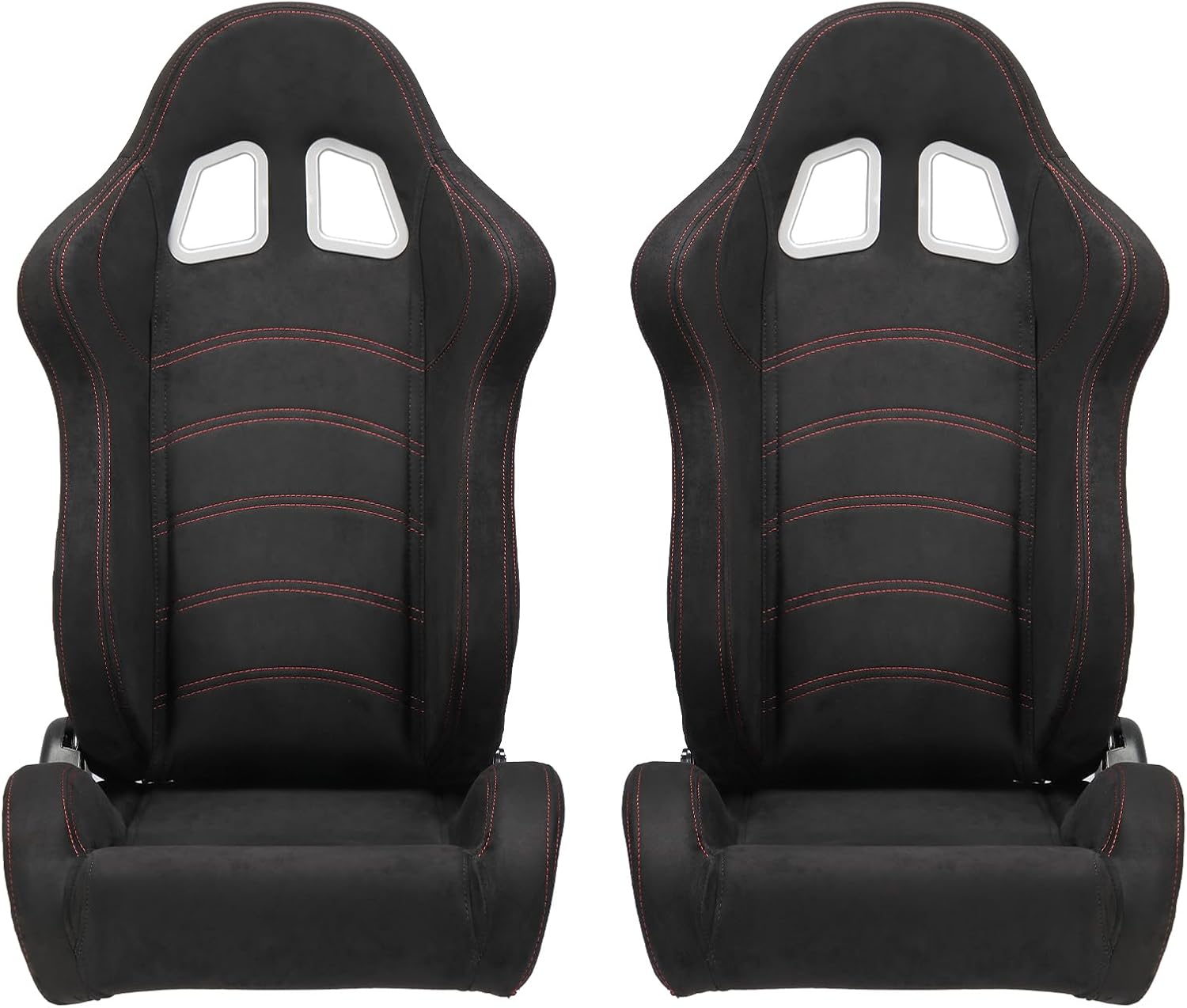 Amazon.com: Parts-Diyer Set of 2 Racing Bucket Car Seats Universal ...