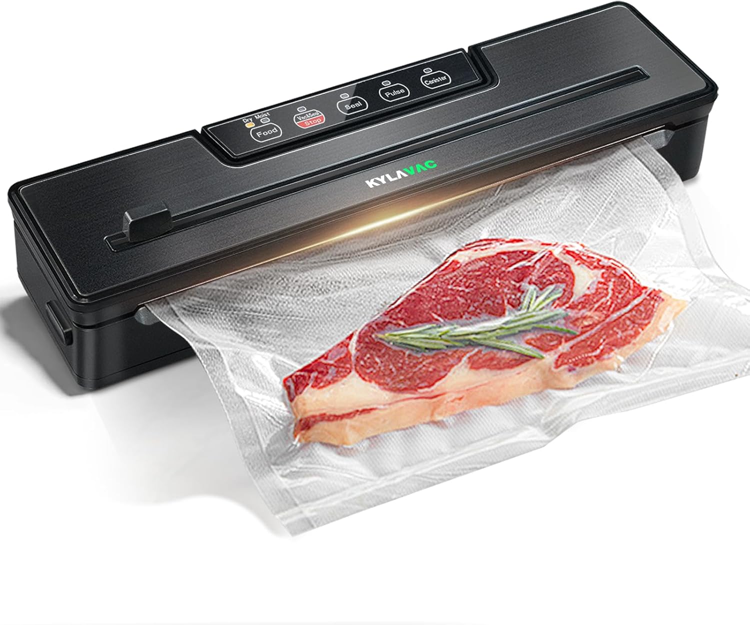Food Vacuum Sealer Machine, 8 in 1 Automatic Suction Power, Easy ...