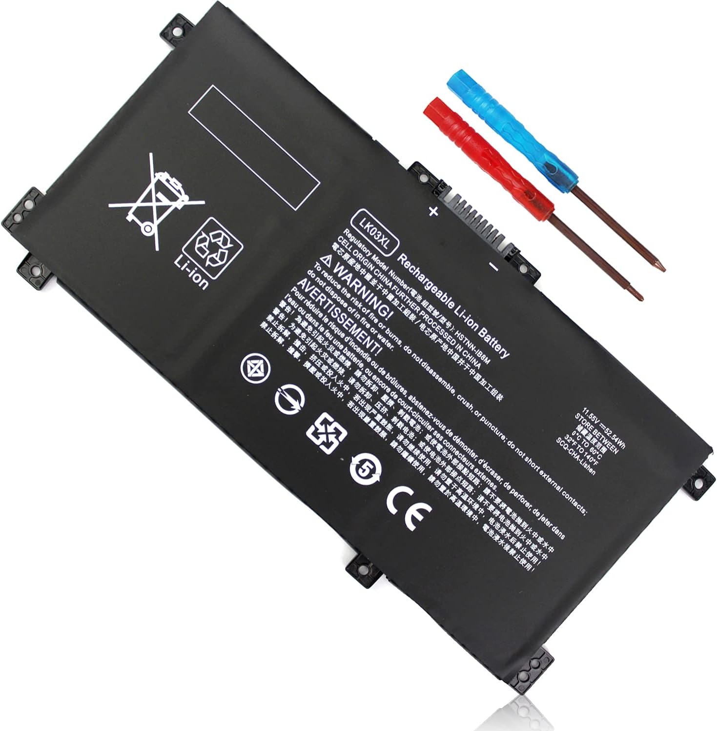 Amazon.com: BM04XL BM04 Laptop Battery for HP EliteBook X360 1030 G3 G4 ...
