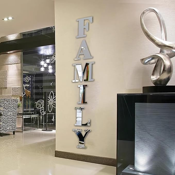 Amazon.com: YUZUCMCM Wall Decor Family Letter Signs Home Decor Upgrade ...