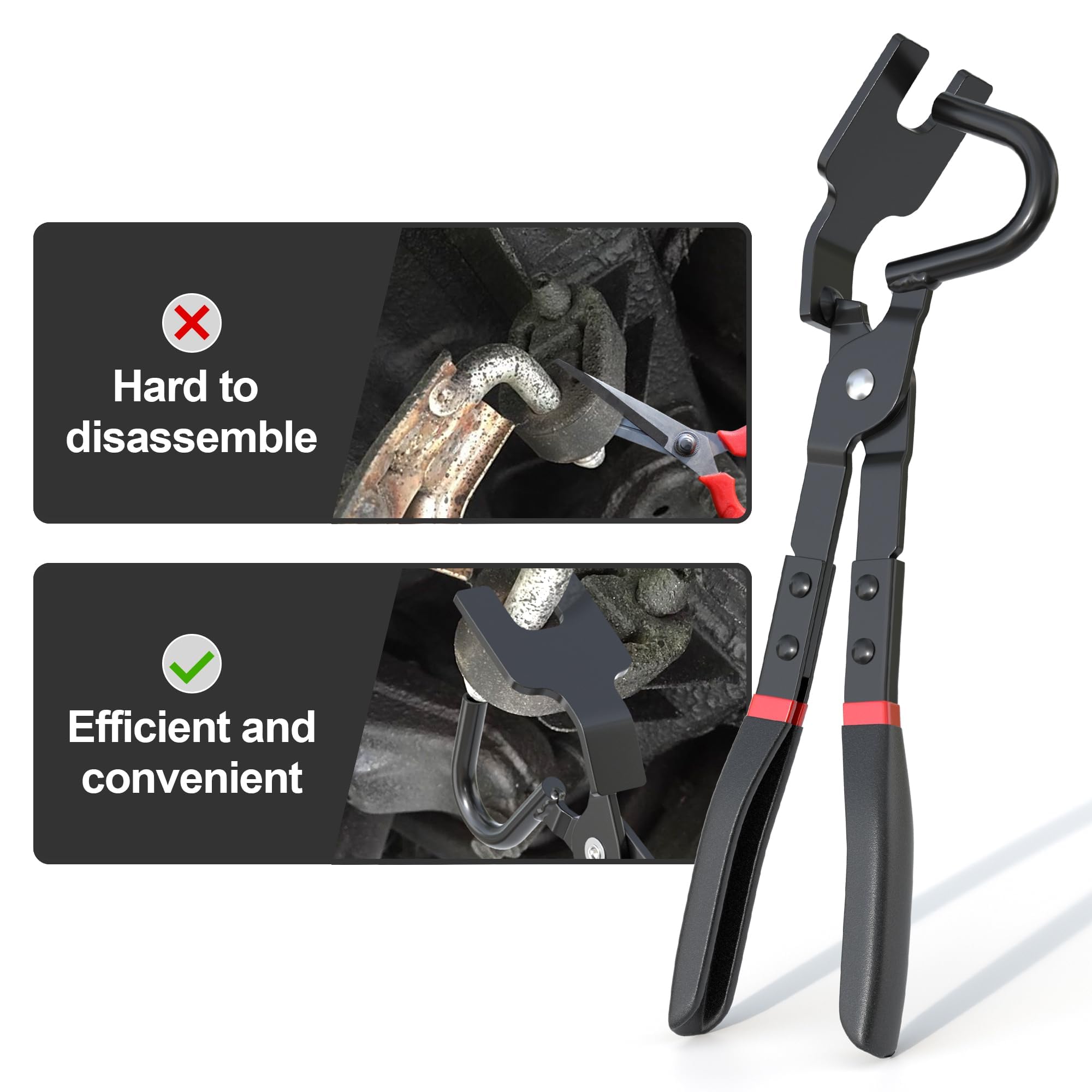 Snapklik.com : JAGASOL Exhaust Hanger Removal Tool, Exhaust Pliers For ...
