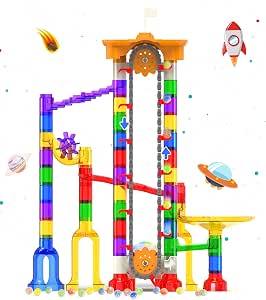 Amazon.com: Motorized Marble Run - Marble Runs Stem Toys for Kids 4-8 8 ...