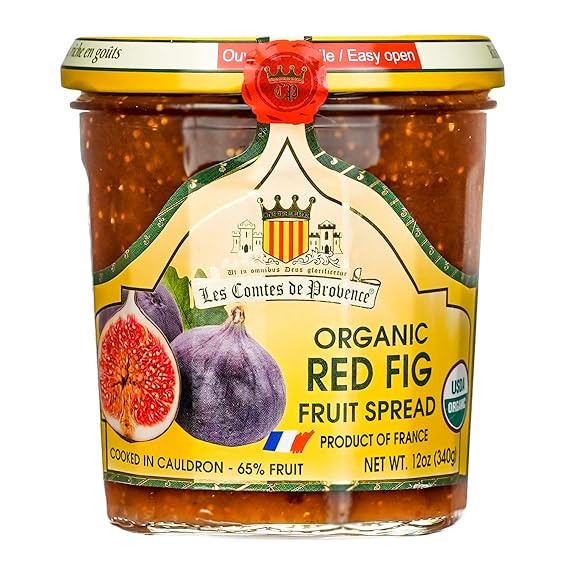 Amazon.com : Fig Jam Spread USDA Organic Preserve – 12 oz / 340 g ...