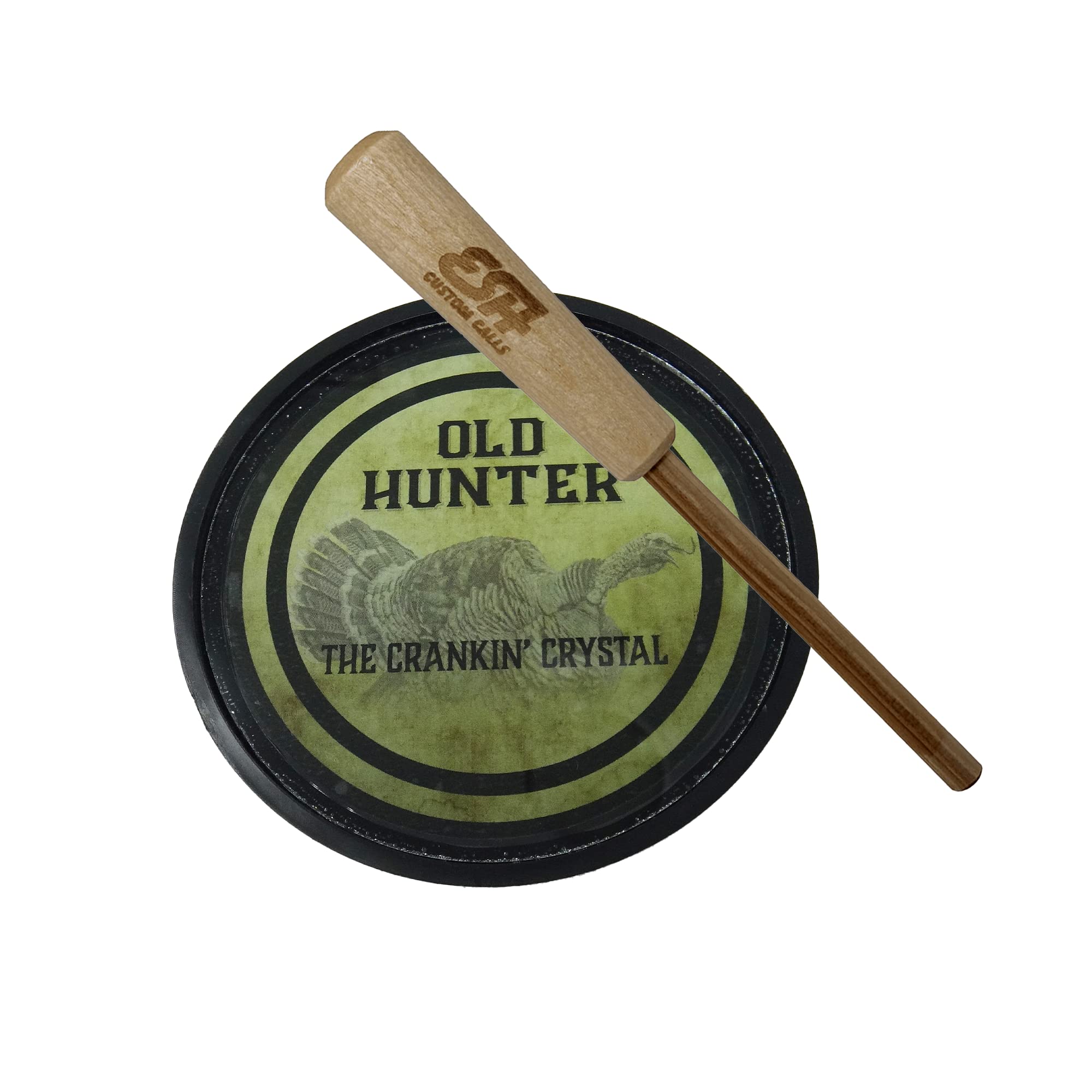 Snapklik.com : ESH 2 Sided Glass And Slate Turkey Pot Call