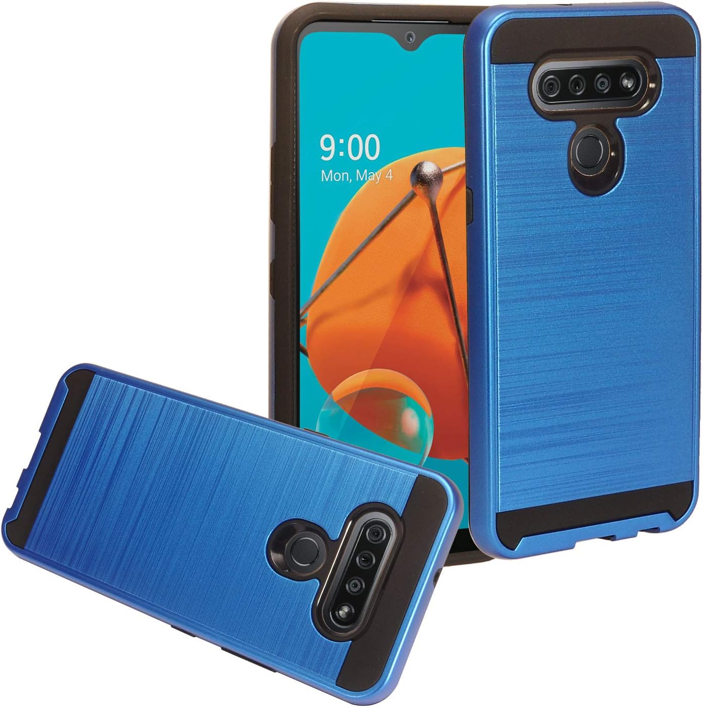 Amazon.com: CELZEN - for LG K51, LG Reflect (LM-K500) - Brushed Style ...