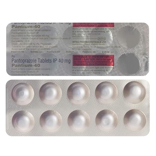 Pantium-40 - Strip of 10 Tablets : Amazon.in: Health & Personal Care