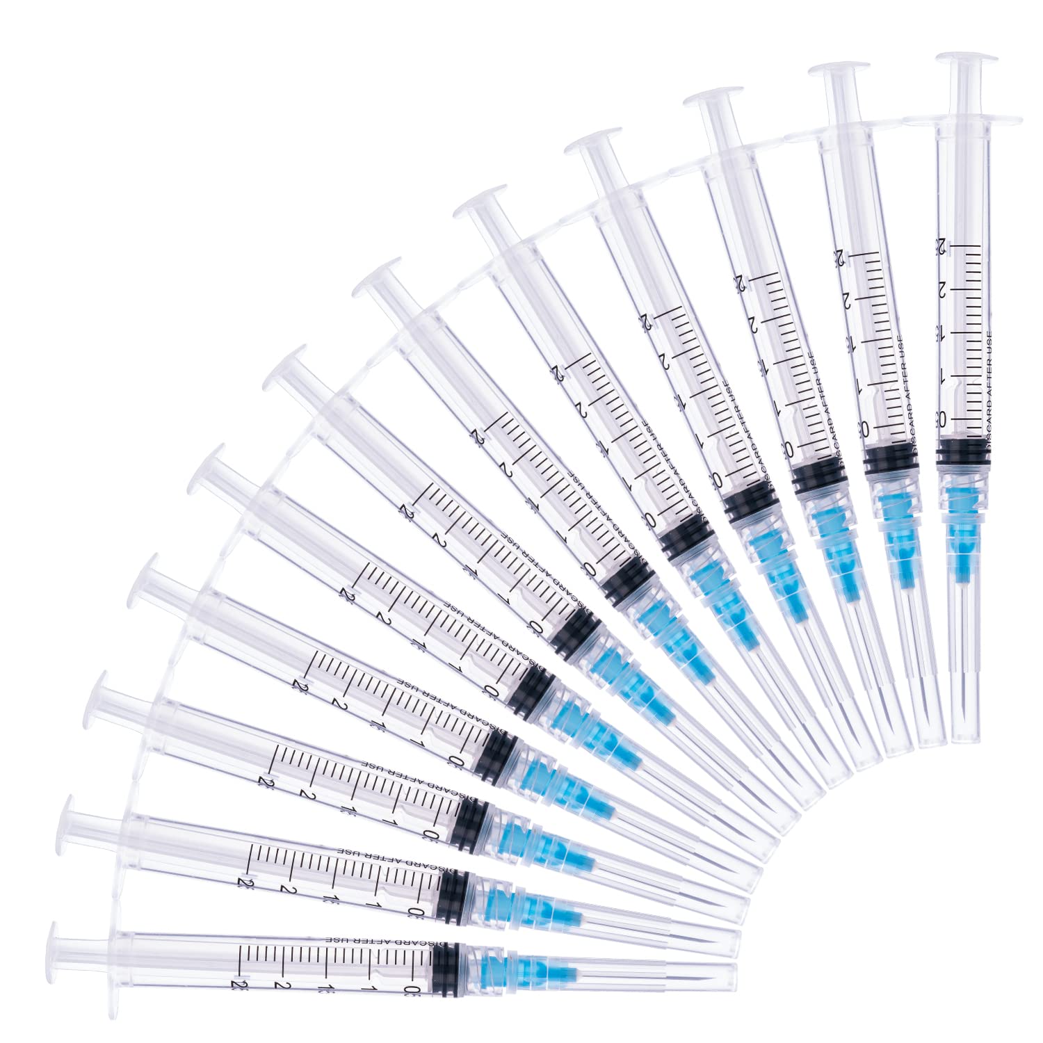 Amazon.com: Disposable 2ml Syringe with 23Ga 1.0 Inch Needle, Each ...