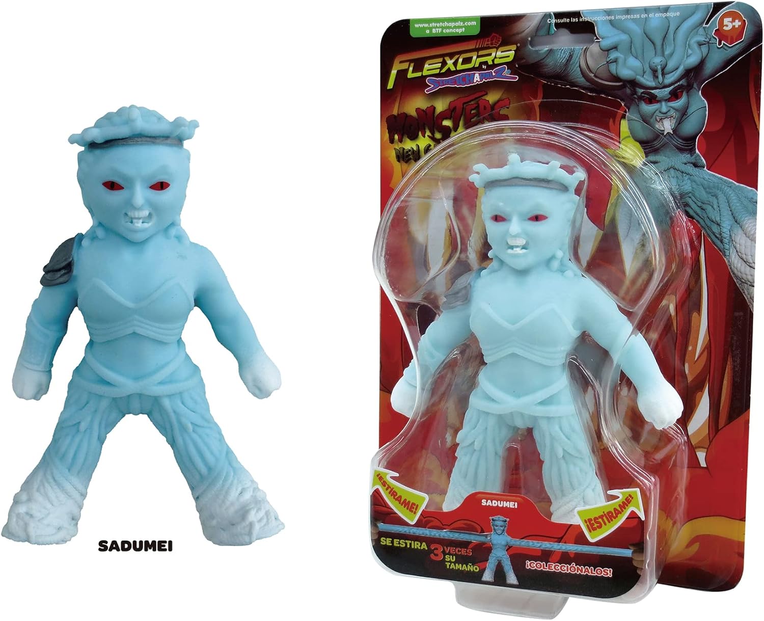 Ruz Figura de Accion Flexors Serie Monsters 6" Sadumei : Amazon.com.mx ...